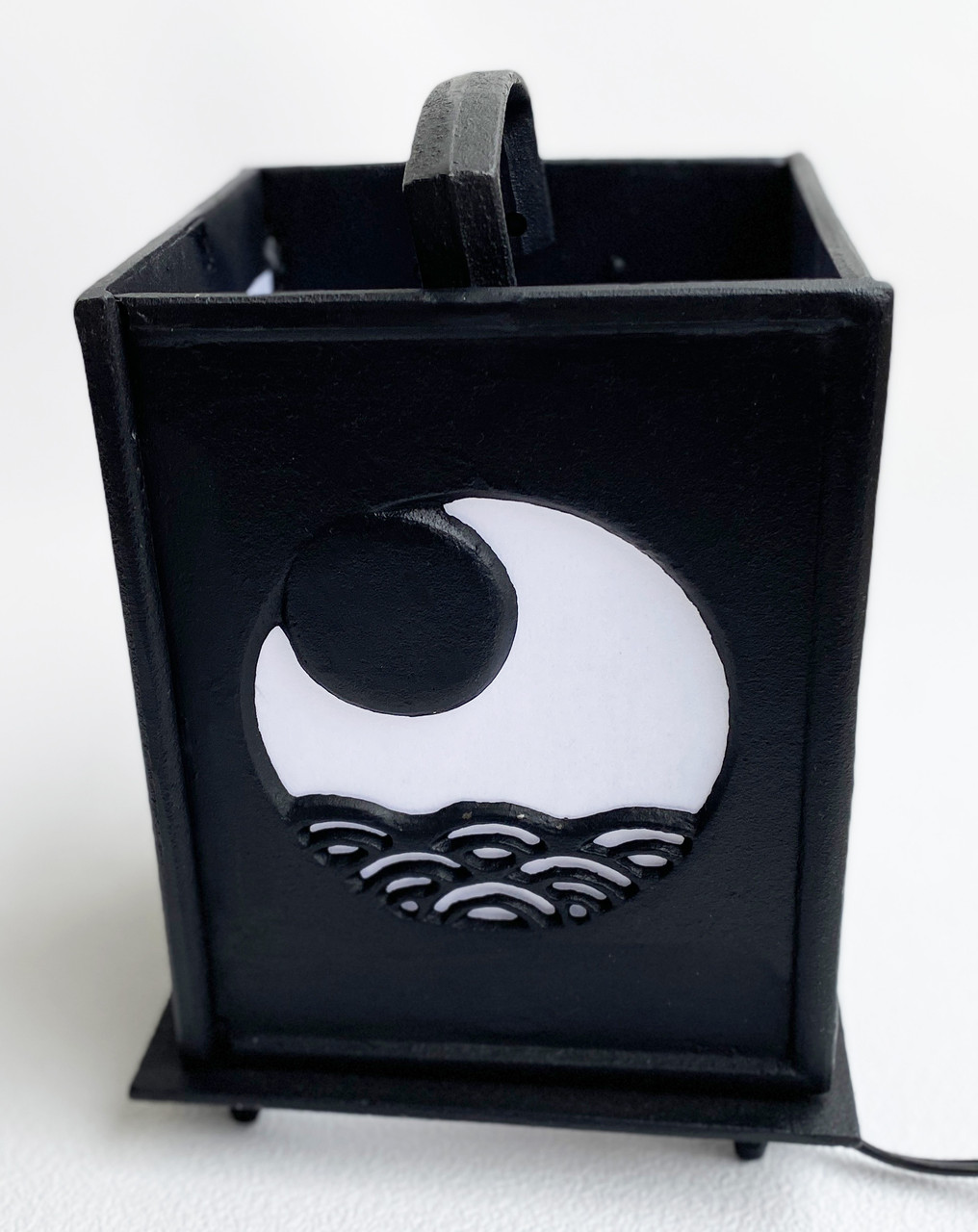 Electric Andon Japanese iron Lamp Lantern Usagi Rabbit Takaoka ...
