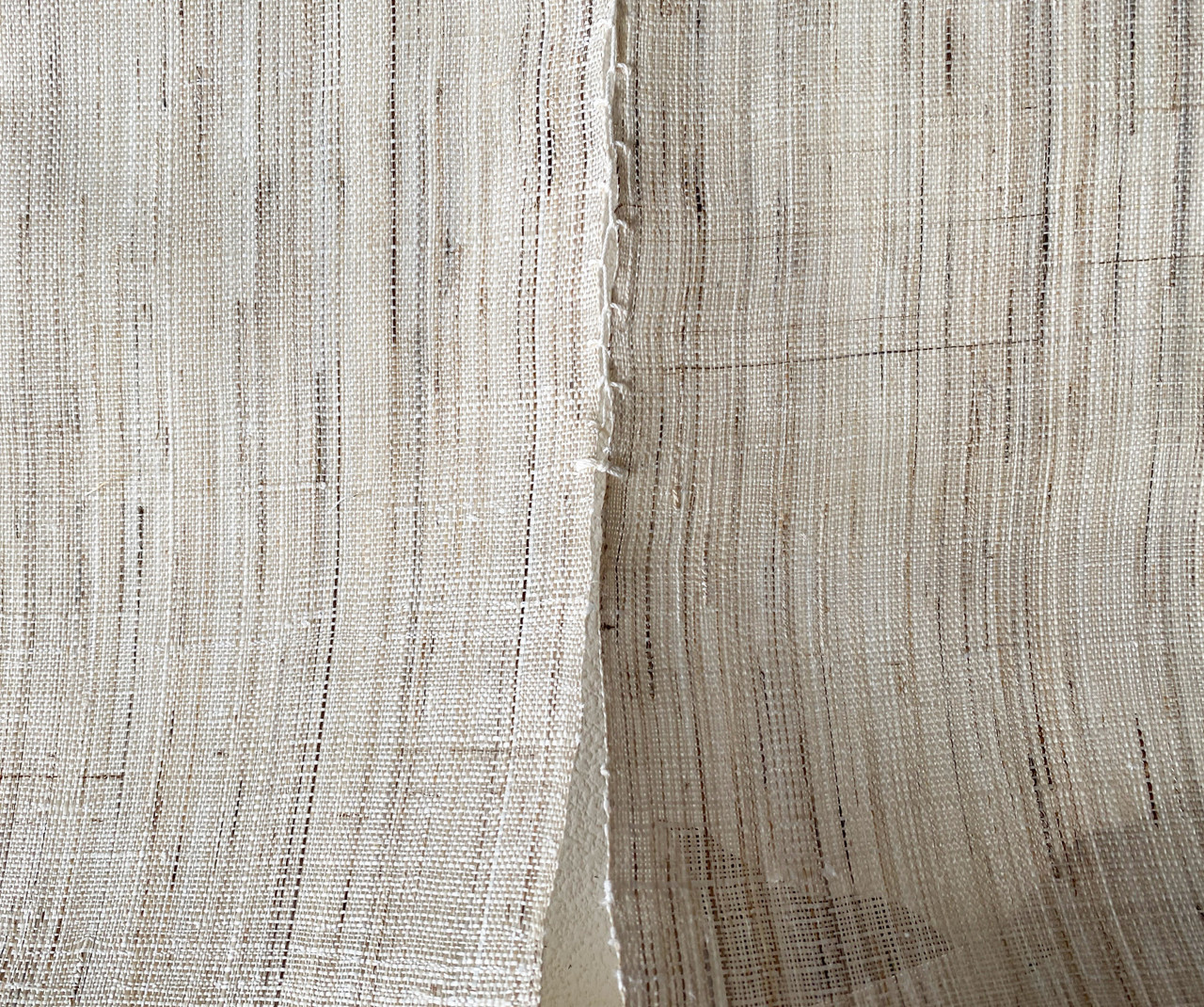 Kyoto Noren Japanese Door Curtain Willow and Frog motif Handcraft Linen ...