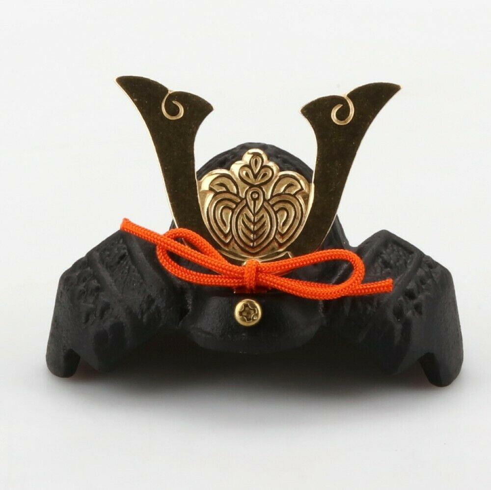 Mini Kabuto Samurai Helmet Ornaments Hideyoshi Toyotomi Takaoka Made in ...