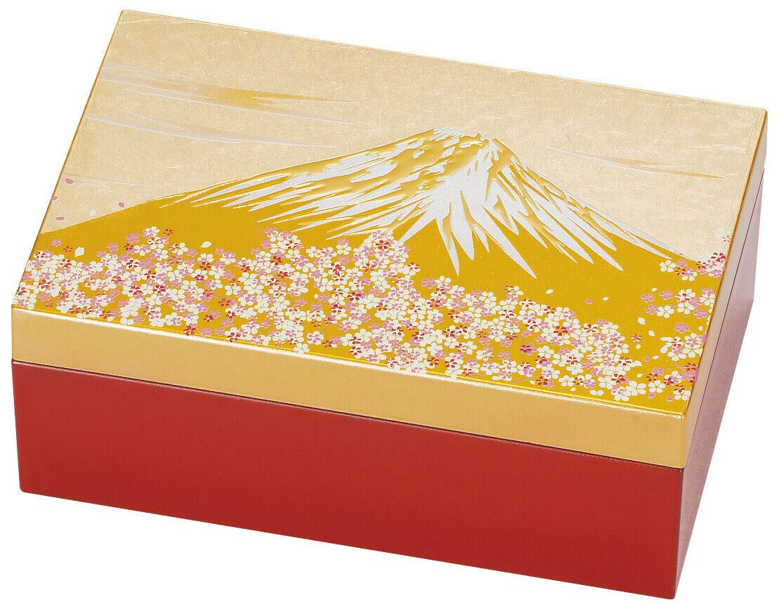 Yamanaka Urushi Japanese Lacquer Accessory Box Petit Elegant Fuji ...