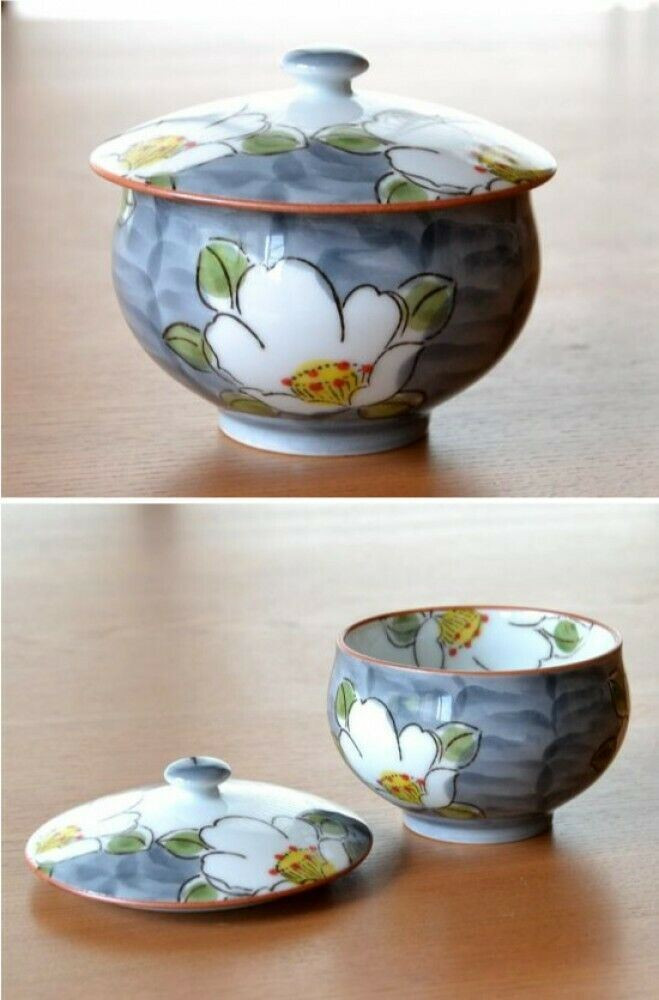Arita yaki ware Green Tea cup and Pot set Kyusu Yunomi Dami White ...