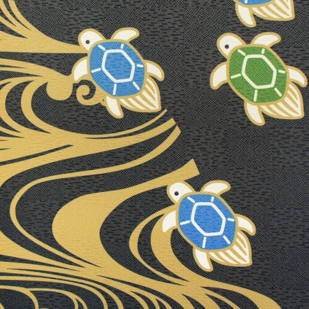 Noren Japanese Door Curtain Ukiyo-e 150 85cm Polyester Turtle motif Japan