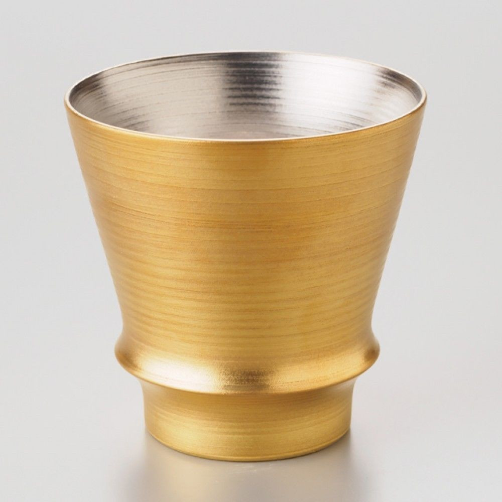 Sakazuki Arita yaki porcelain Shochu Japanese Sake cup Kinkaku Gold ...