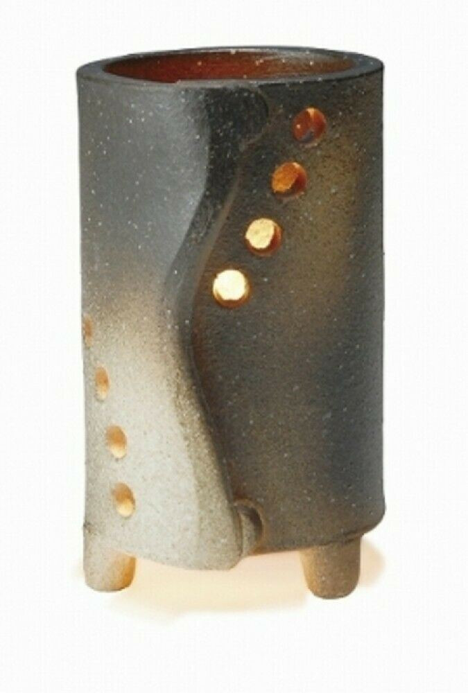 Electric Light Shigaraki yaki Japanese Pottery Lamp Light interior Hitoe