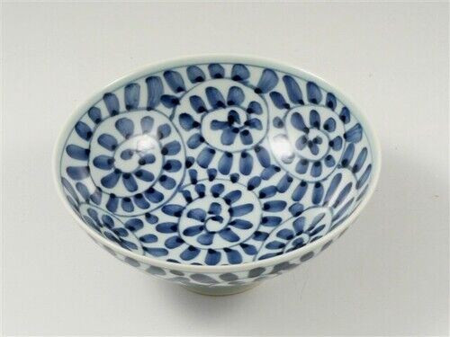 Arita yaki porcelain Japanese Rice Bowl Gohan Chawan inside & out ...