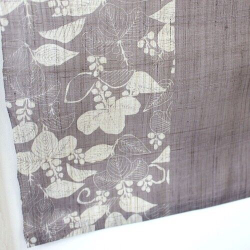 Linen Noren Japanese Door curtain Handcraft Kiri Modern Shisonezu 150x88cm