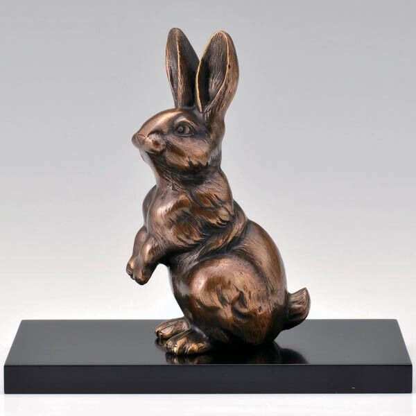 Zodiac Rabbit Japanese Takaoka metalcraft Usagi Artist Masaharu ...
