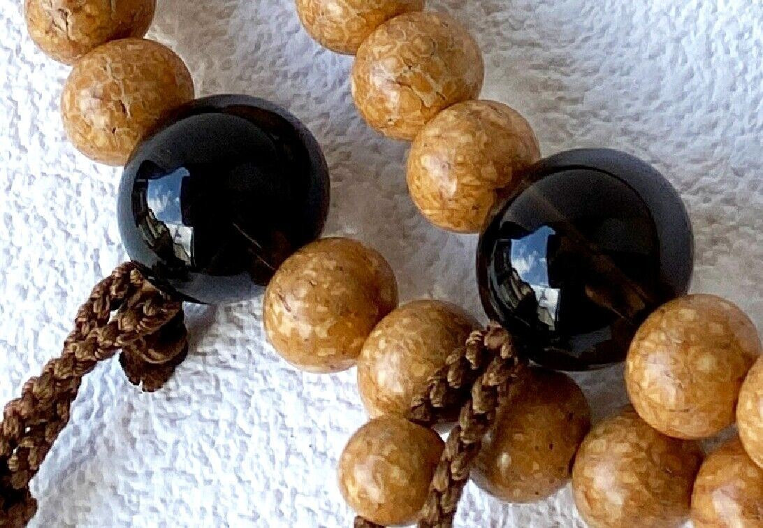 Big Kyoto Juzu Japanese Buddhist Mala Shingon Gyoja Shaku6 Tenjiku ...