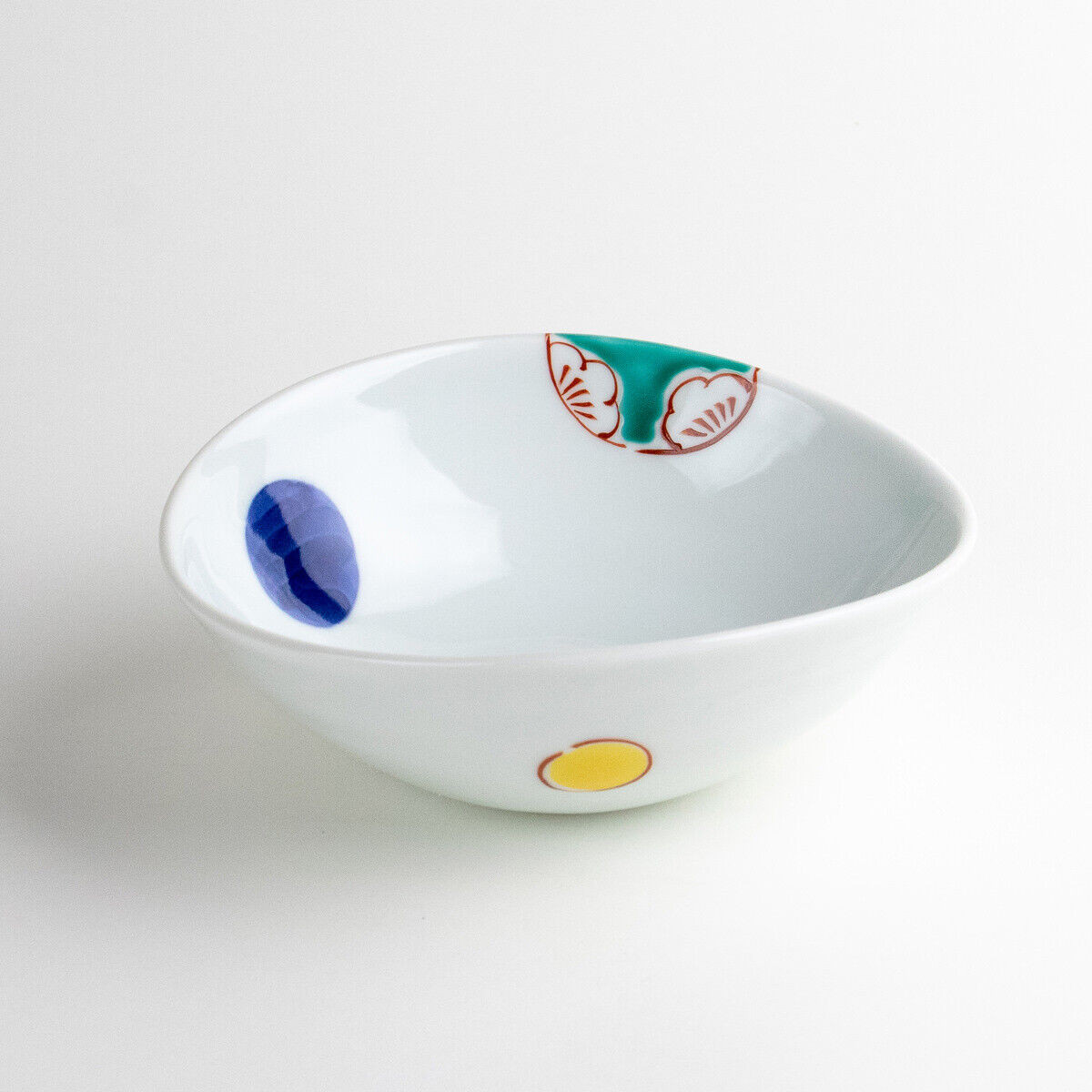 Arita ware Kobachi Japanese small bowl Sarving dish square pattern Blue ...