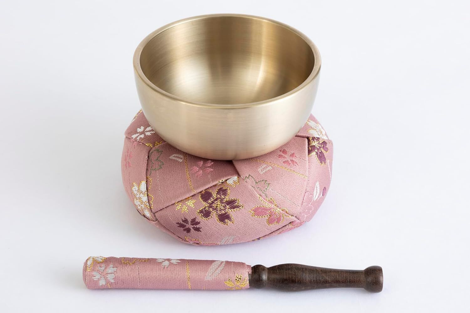 Orin Bell Japanese Buddhist Bell,Mat,bar Set Made in Japan Takaoka ...