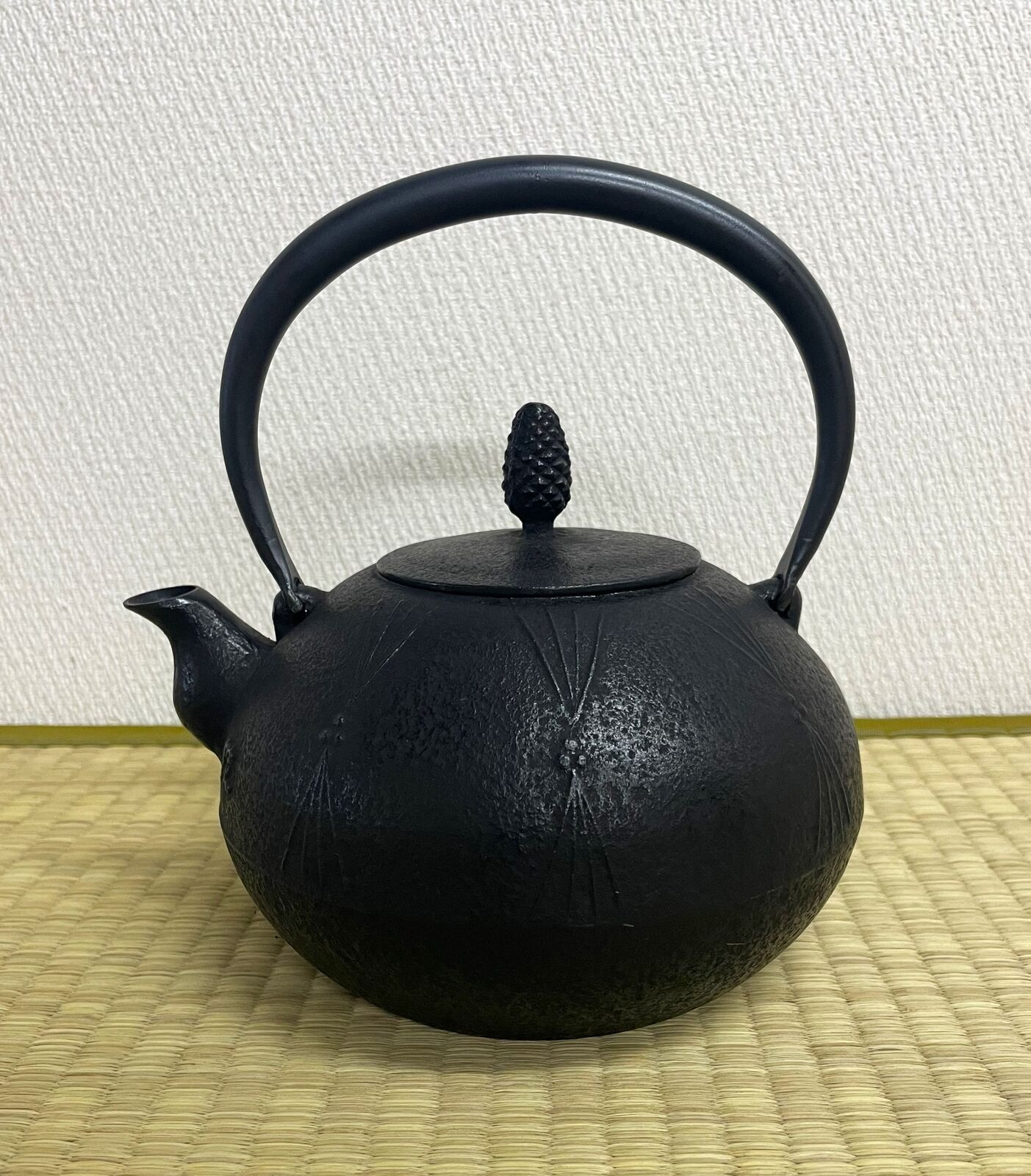 Tetsubin Nanbu Cast Iron kettle 1200ml Craft Washu Handcraft Japanese ...