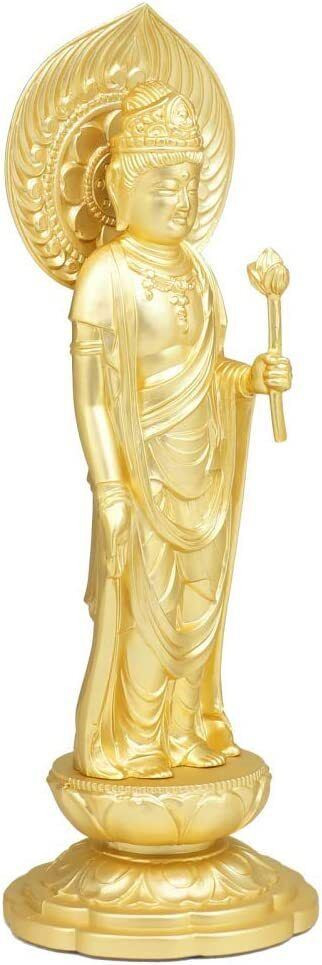 Avalokiteshvara Jibo Kannon Bosatsu Buddhist scroll Takaoka craft Gilt ...