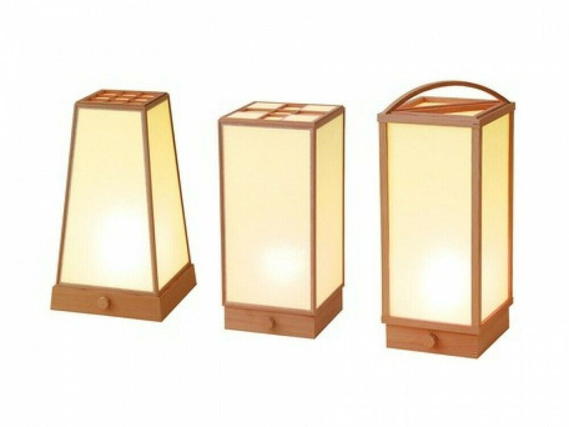 Andon Japanese electric lantern Ceder Handcraft Hida Made in Japan any ...