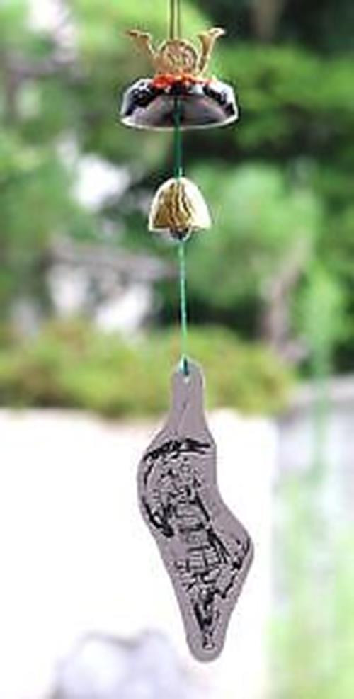 Furin Wind bell chime Nanbu cast iron Japan Takaoka CraftKabuto Hideyoshi