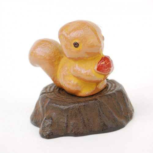 Cute Squirrel Risu Bunchin Japanese Nanbu cast iron paper weight ...