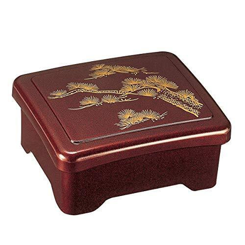 Traditional Unagi Box Container Unaju Donburi Tamari pearl Inside red Japan