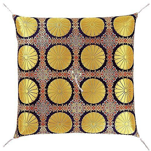Japanese Buddhist cushion Kinran Omae-Zabuton Temple Shikama Juroku ...