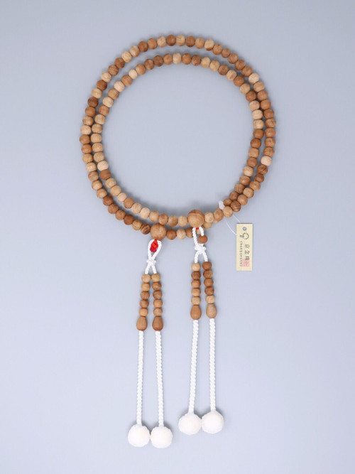 Shingon Buddhist Rosary Mala Juzu Prayer beads Japan Kyoto Plumwood ...