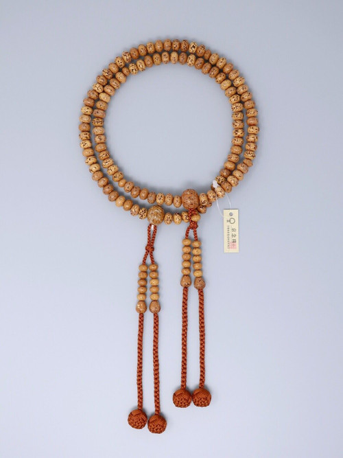 Shingon Buddhist Rosary Mala Juzu Prayer beads Japan Kyoto Rudraksha ...