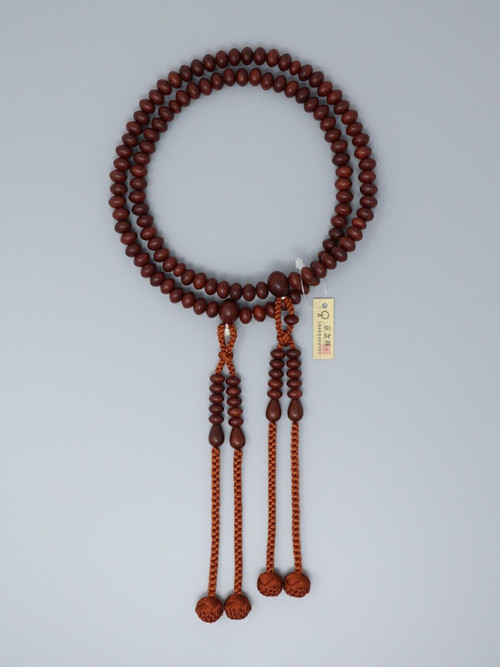 Shingon Buddhist Rosary Mala Juzu Prayer beads Japan Kyoto Stirpe ...