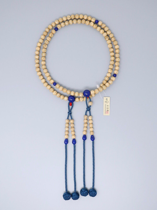 Shingon Buddhist Mala Juzu Prayer beads Japan Kyoto Seigetsu Linden ...