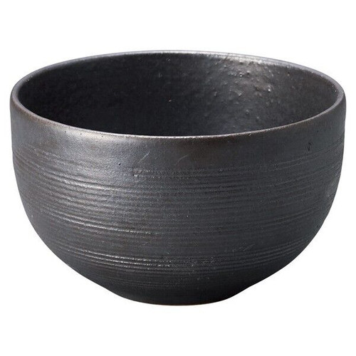 Shigaraki yaki ware Japanese pottery bowl small size Ko-Donburi Kushime ...
