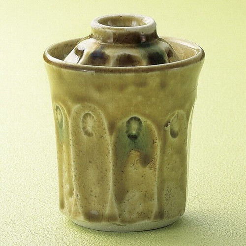 Mino ware Yellow Seto Mini Bowl – Japanese Ceramic Chawanmushi Cup