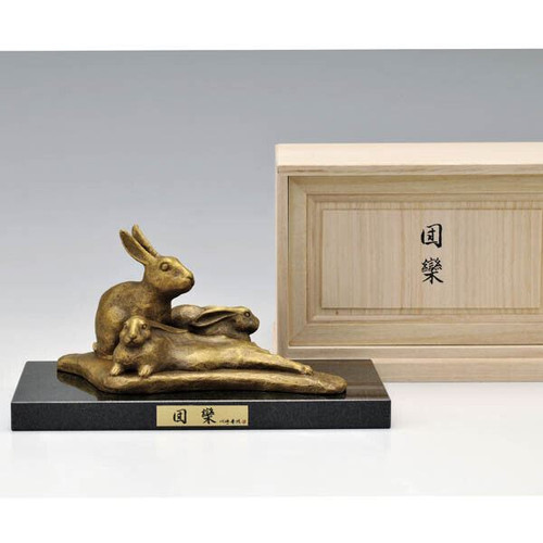 Zodiac Rabbit Japanese Takaoka metalcraft Kawasaki Hiroteru Happy ...