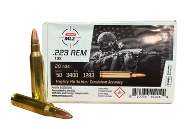 Norma MLE 223 Rem 50gr Barnes TSX