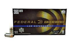 Federal LE Tactical 380 Auto 99gr HST JHP - P380HST1