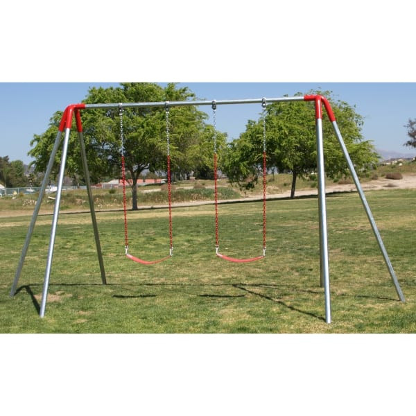 Heavy 8 Foot Tripod Swing Set - Playground Outfitters