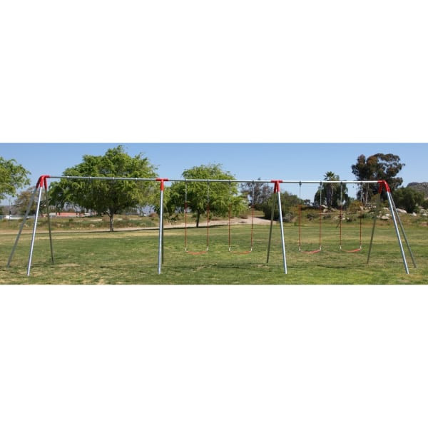 Heavy 8 Foot Tripod Swing Set - Playground Outfitters