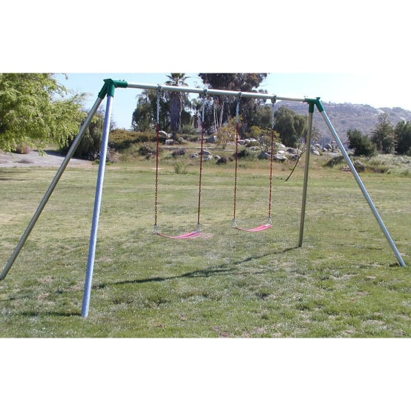 Standard 8 Foot Swing Set - 2 Swings - Playground Outfitters