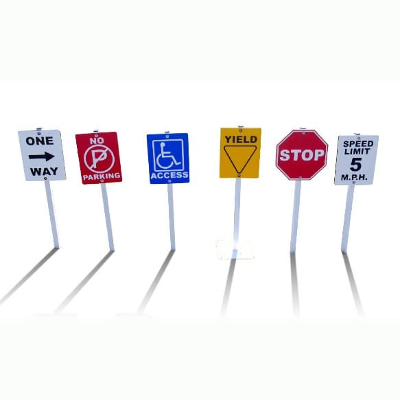 Access Signs - Set of Six - Playground Outfitters