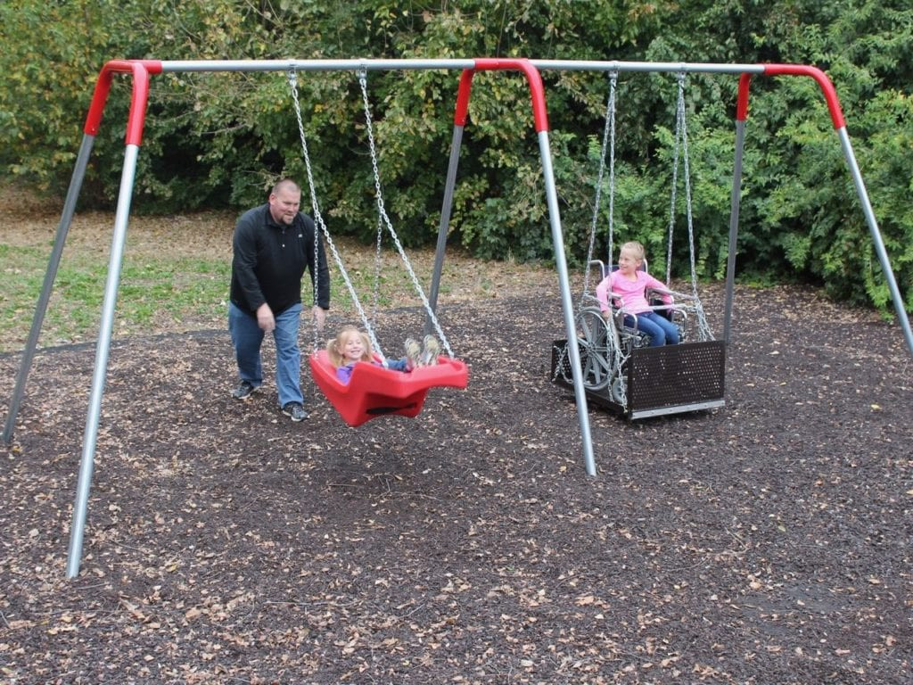 JennSwing Molded Swing Seat ADA - Playground Outfitters