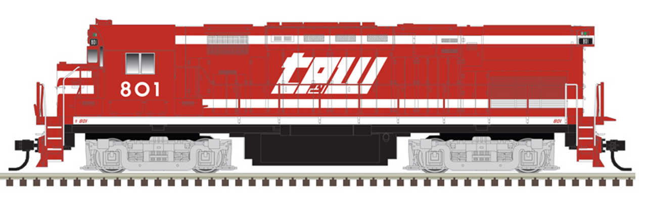 Pre-order for Atlas O TP&W C-424 #801 (later scheme) , 3 rail or 2 rail, P3.0 DCS and DCC - The ...