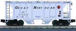 MTH Premier Great Northern PS-2 34' Covered Hopper, 3 rail - The Public ...