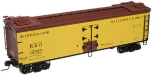 Atlas O B&O 40' wood reefer, 3 rail or 2 rail - The Public Delivery Track