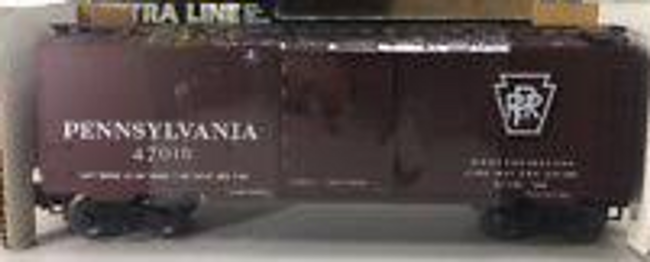Weaver Prr Tuscan Keystone 1920s 1960s Ara 40 Box Car 3 Rail Or