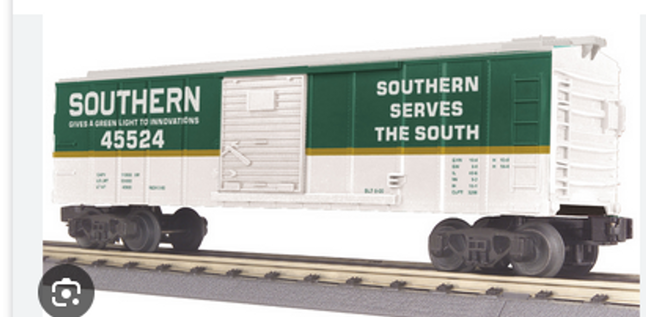 Mth Southern Box Car 3 Rail Like New Condition The Public Delivery