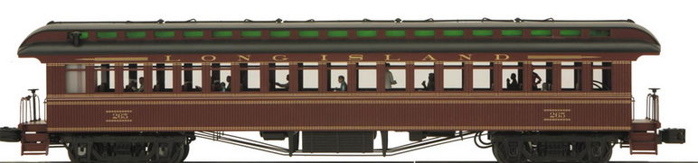 Pre-order for MTH Premier LIRR 1890's style wood 64' passenger coach ...