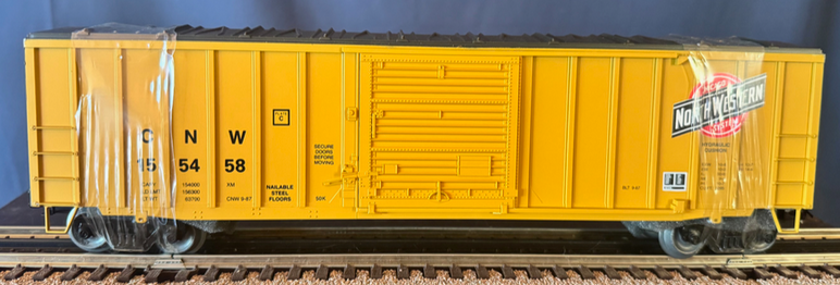 Weaver CNW (yellow). 50' ACF box car, 3 rail or 2 rail - The Public ...