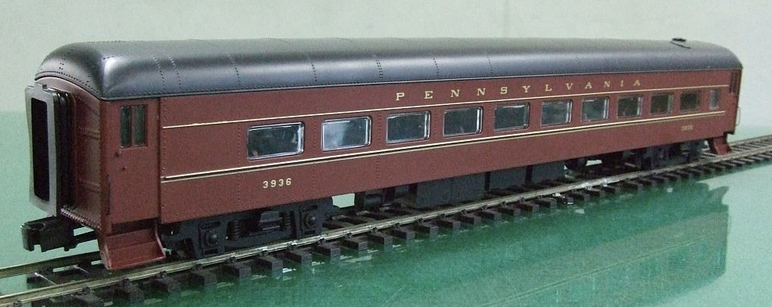 Golden Gate Depot PRR modernized P70 passenger coach, 2 rail - The ...