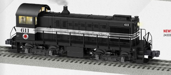 Lionel Legacy L&NE Alco S-2 switcher, 3 rail - The Public Delivery Track