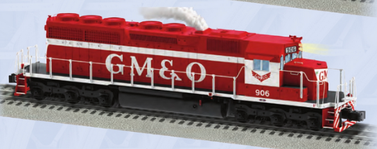 Lionel Legacy GM&O SD-40 diesel, 3rail - The Public Delivery Track