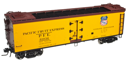 Atlas O PFE 40' rebuilt Wood Reefer, 3 rail or 2 rail - The Public ...