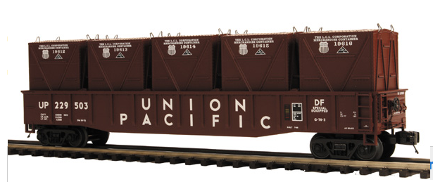 MTH Premier UP Gondola w/ 5LCL Containers, 3 rail - The Public Delivery ...