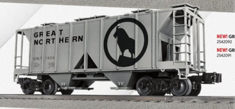 Lionel GN 34' ACF AC-2 covered hopper car, 3rail, or 2 rail - The ...
