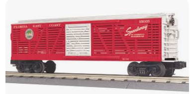MTH Rail King FEC Stock Car, 3 rail - The Public Delivery Track