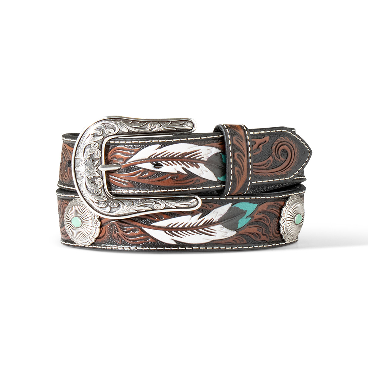 Painted Feather Belt A1533602 - Parts Unknown